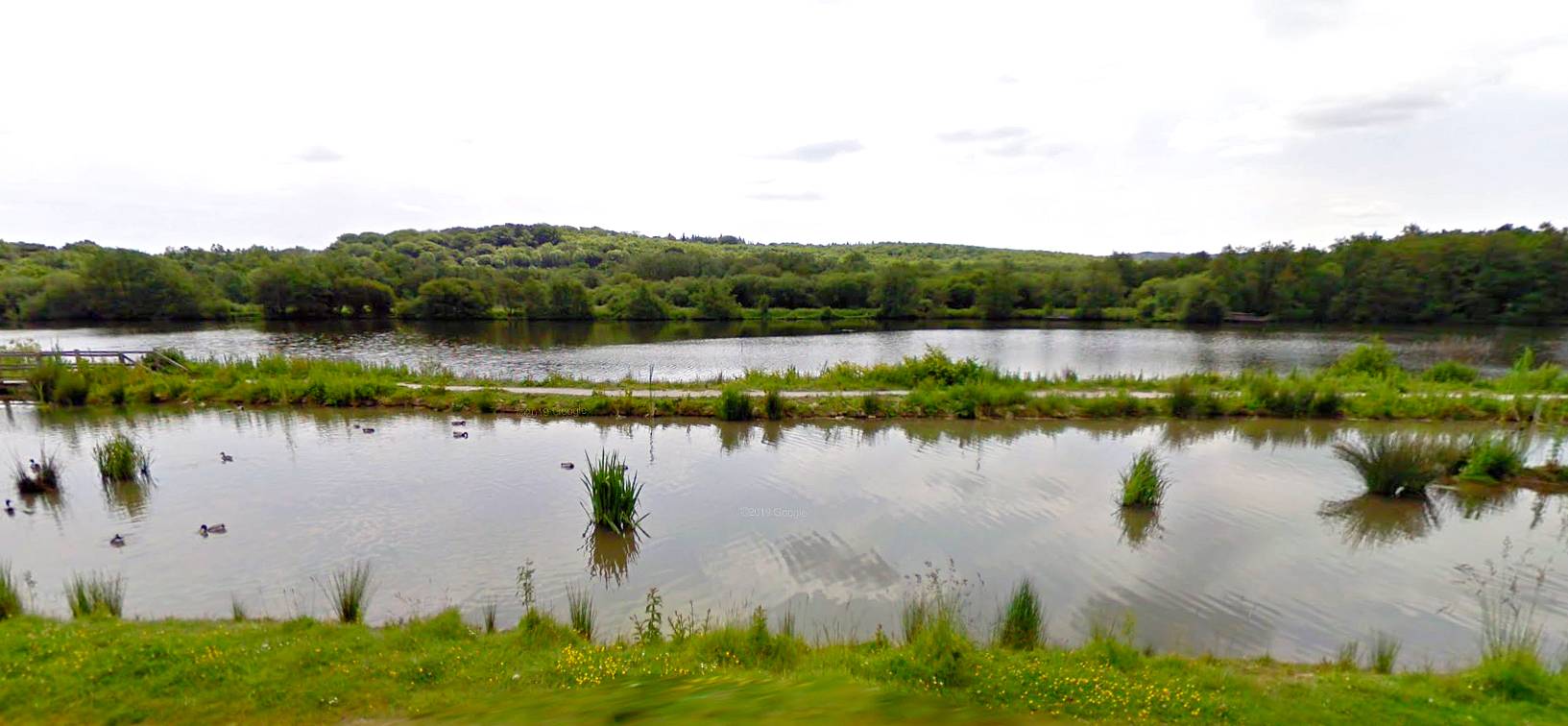 Latitude 50.643469 longitude 1.613763 : le lac des miroirs